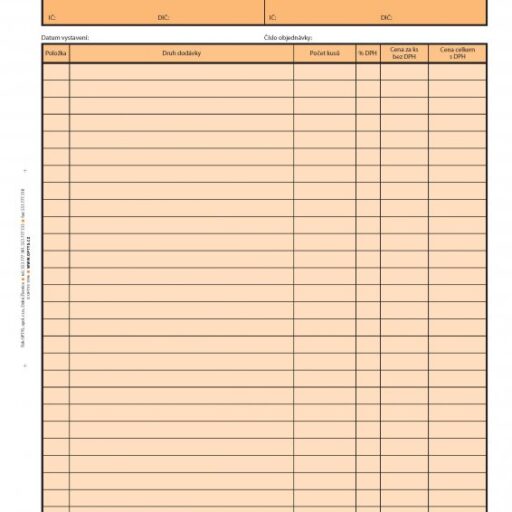 163290 Docházkový list-píchačka, karton. - Tisk, grafika, grafické ...